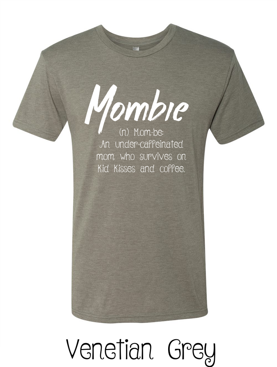 Mombie Tri-Blend Graphic Tee – Be Well Boutique